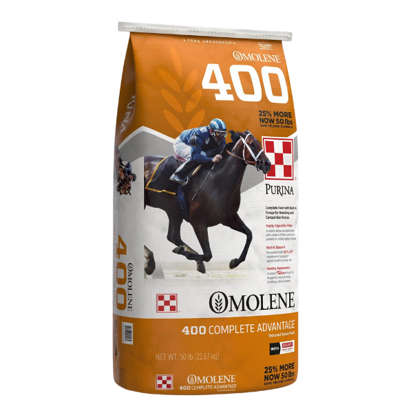 Omolene 400 Horse Feed | Purina | Foreman's General Store