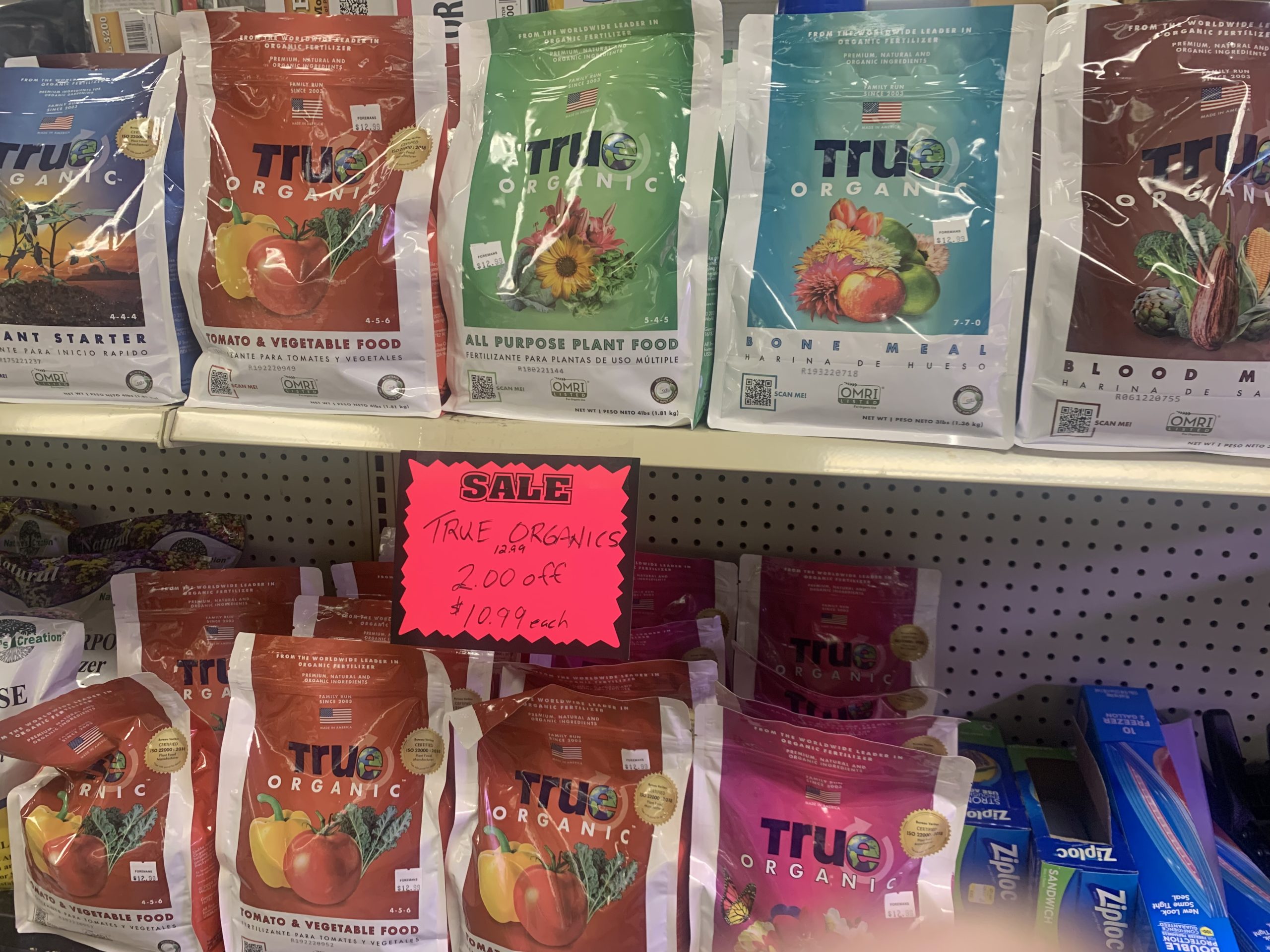 Savings on True Organic Products - Foreman's General Store